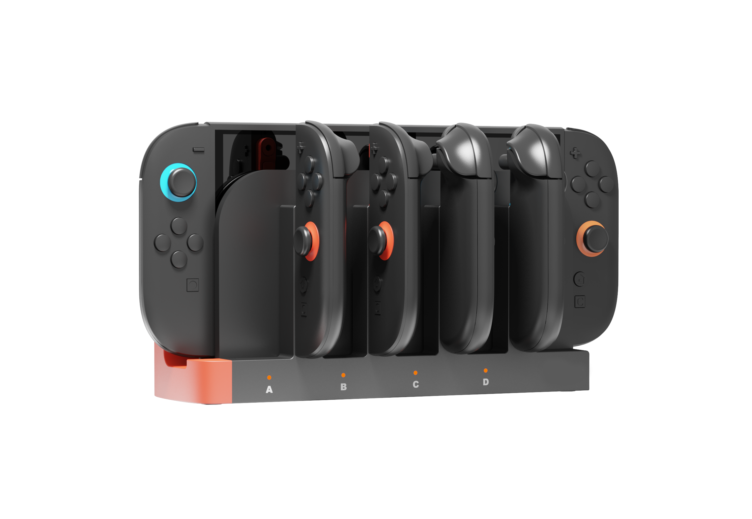 SWITCH2 DOCK + Quad Controller Charger - Hecheng.Tech